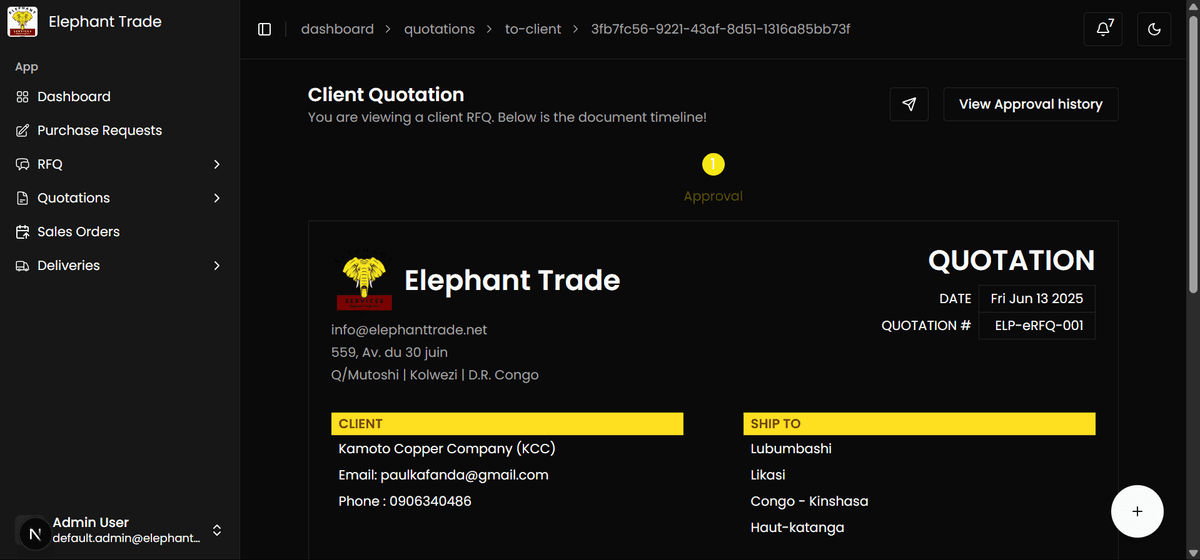 Approstep | Smart Procurement Management System